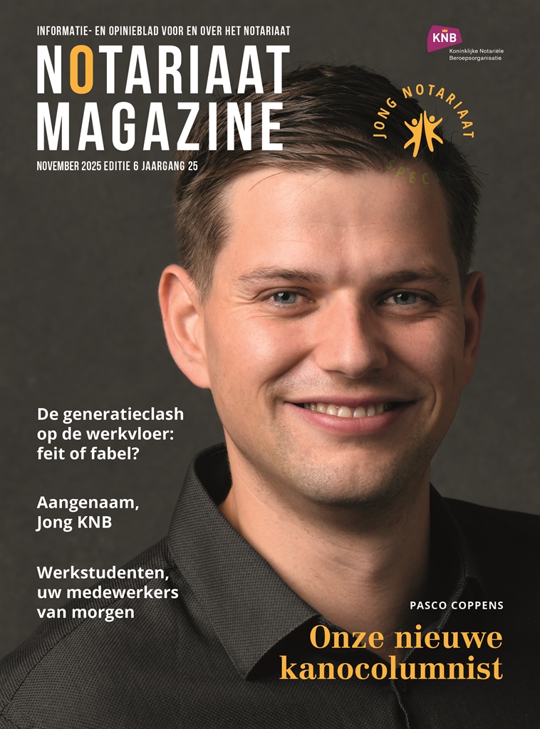 Notariaat Magazine Nr 6, november 2025 | Koninklijke Notariële ...