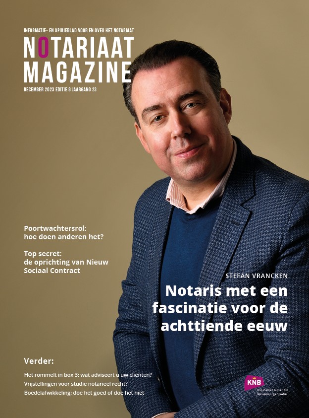 Notariaat Magazine Nr 8, december 2023 | Koninklijke Notariële ...
