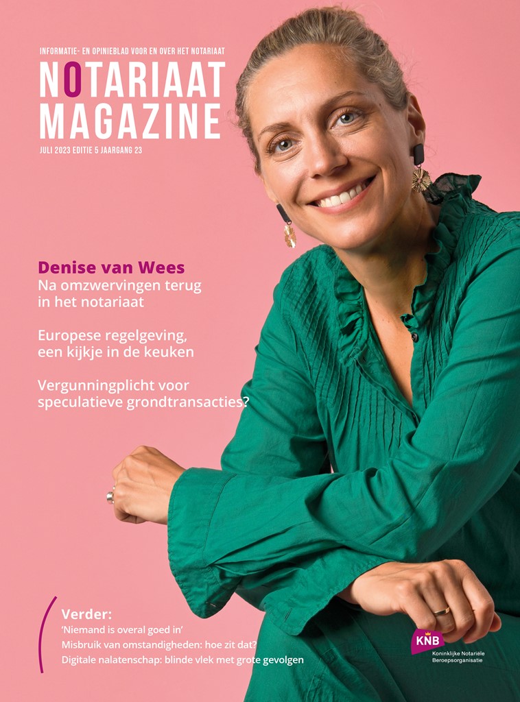 Notariaat Magazine Nr 5, juli 2023 | Koninklijke Notariële ...