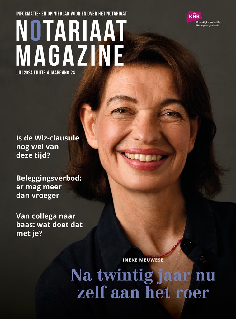 Notariaat Magazine Nr 4, juli 2024 | Koninklijke Notariële ...