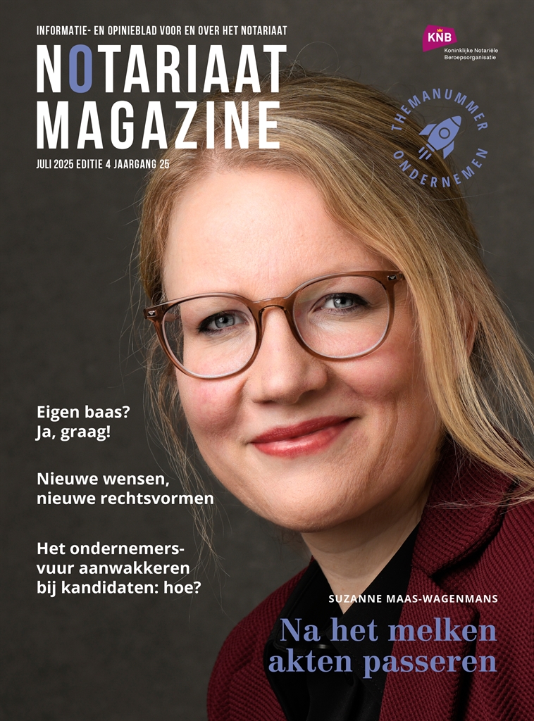 Notariaat Magazine Nr 4, juli 2025 | Koninklijke Notariële ...