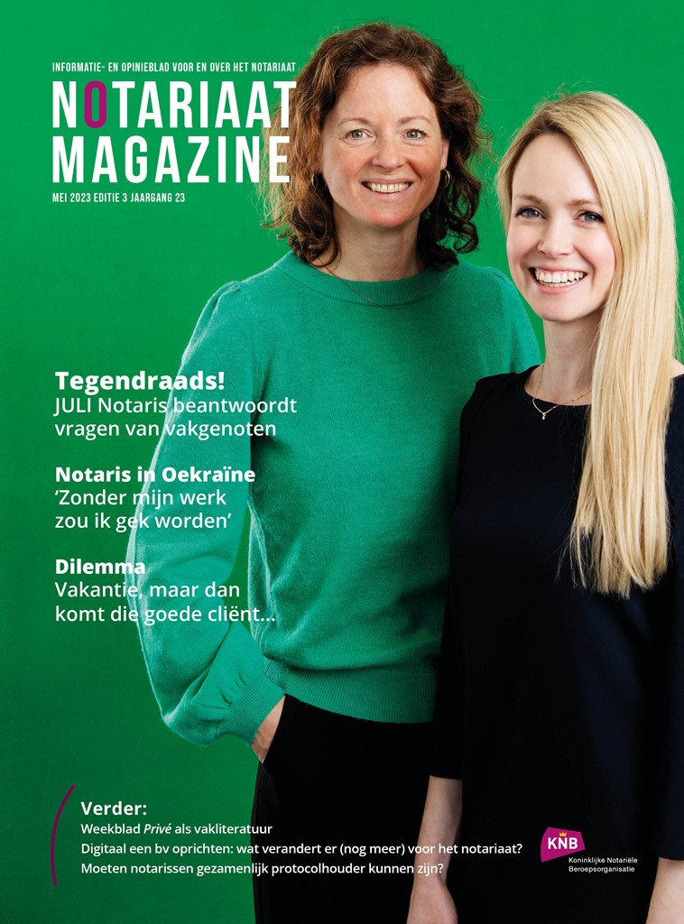 Notariaat Magazine Nr 3, mei 2023 | Koninklijke Notariële ...