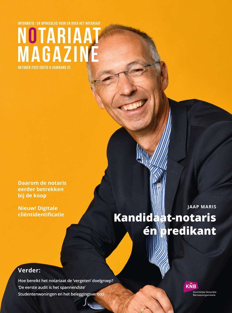 Notariaat Magazine Nr 6, oktober 2023 | Koninklijke Notariële ...